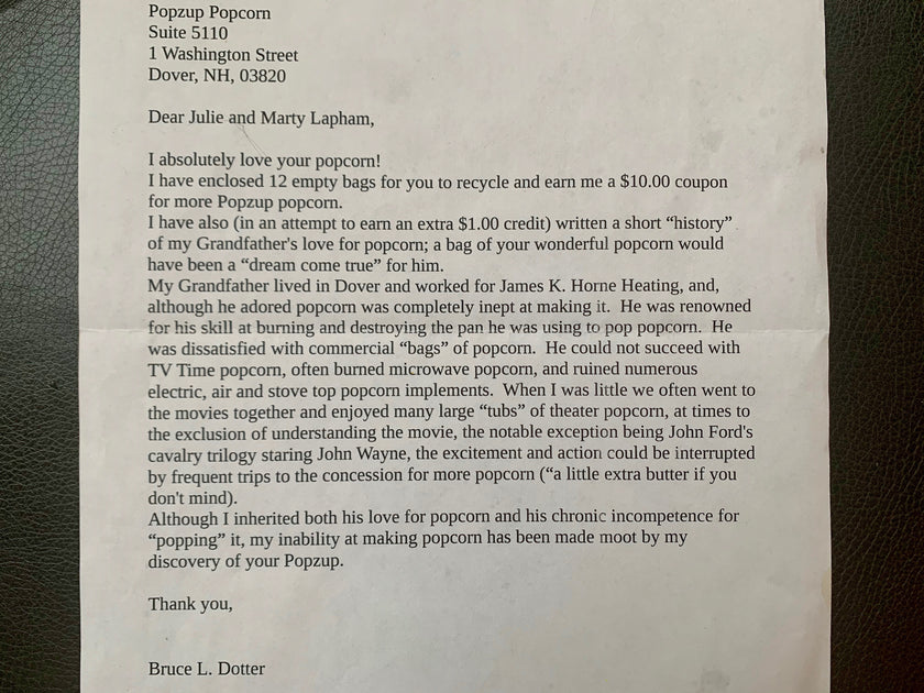 Bruce's Letter 9/2020 – popzup