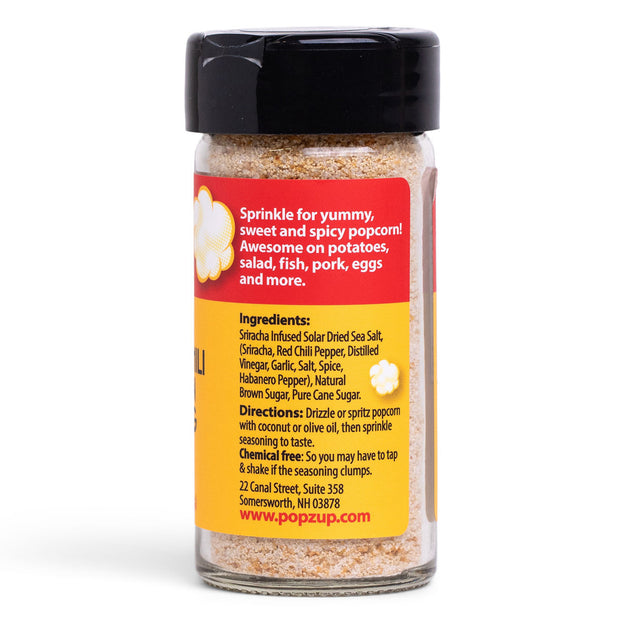Popzup Popcorn Seasoning Trio - Cheddar, Sweet Sriracha Chili ...